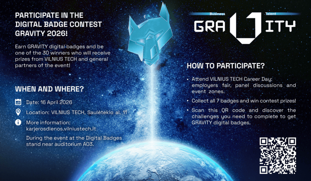 GRAVITY Career Day: Digital Badges Contest and Attendance Recognition ...